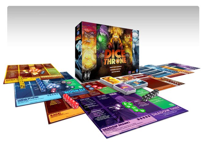 Guinness Si Envision Dice Throne Board Game Presn Artefakt Micro